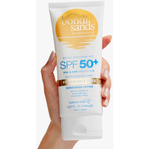 Bondi Sands SPF 50+ Body Sunscreen Fragrance Free, 150 мл - Cosmeterie