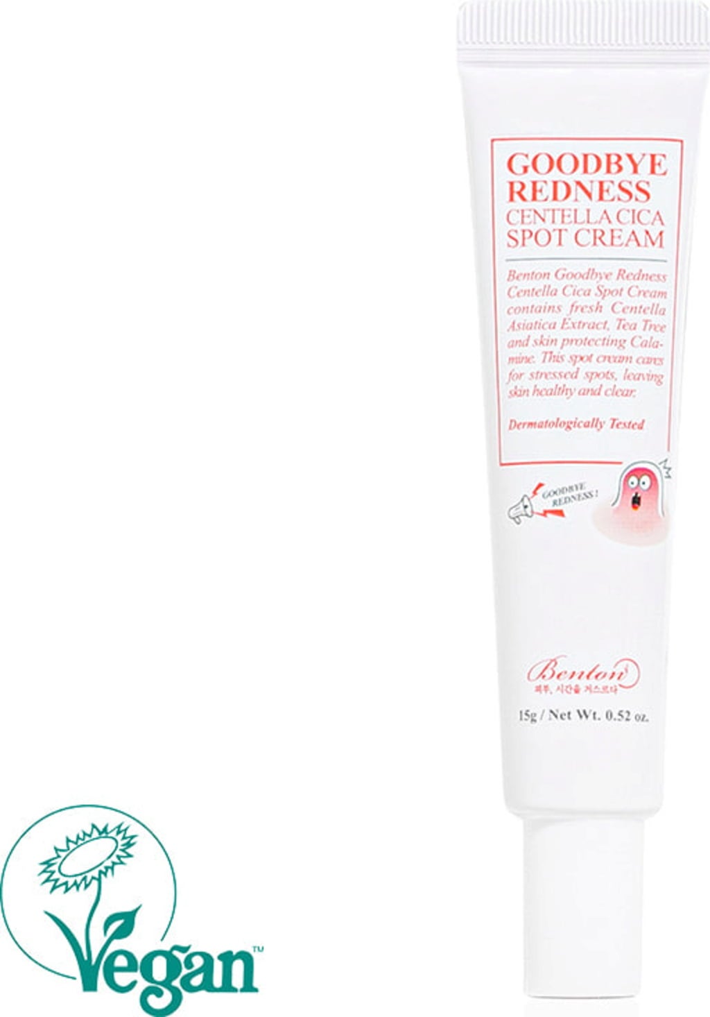 Benton Goodbye Redness Centella Spot Cream, 15 g - Cosmeterie Tienda Online