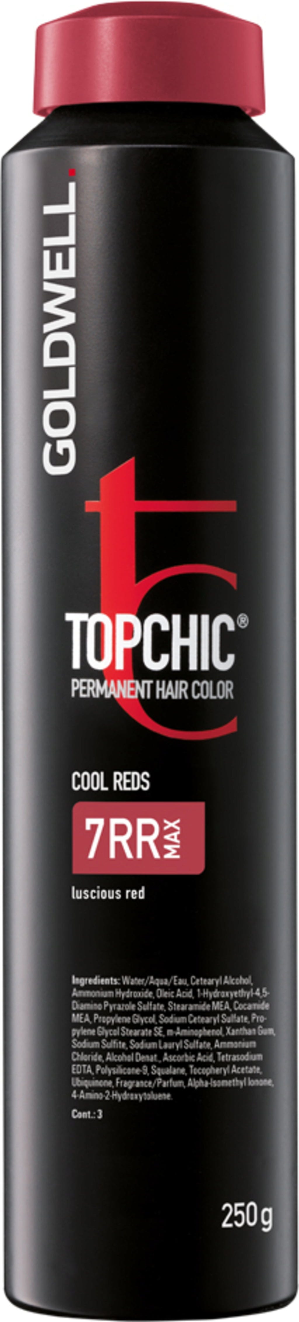 GOLDWELL Topchic Permanent Hair Color Dose Cool Reds - Cosmeterie